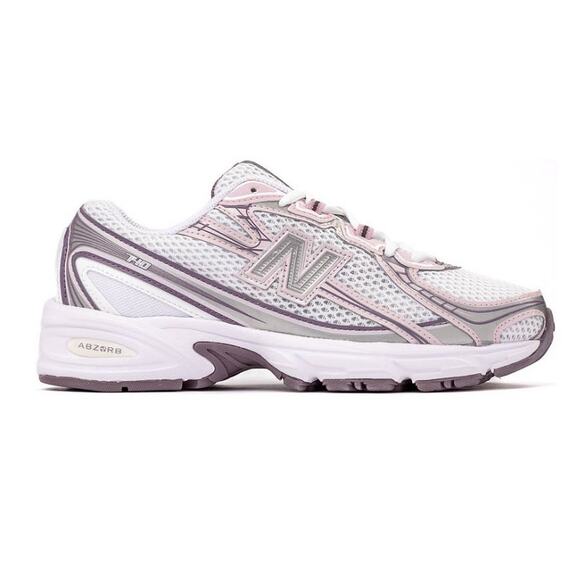 New Balance | Shoes | New Balance 74 Unisex Purple White Lifestyle ...